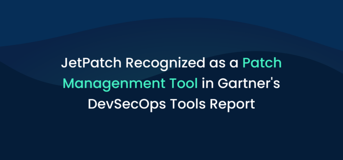 JetPatch Recognized in Gartner's DevSecOps Tools Report